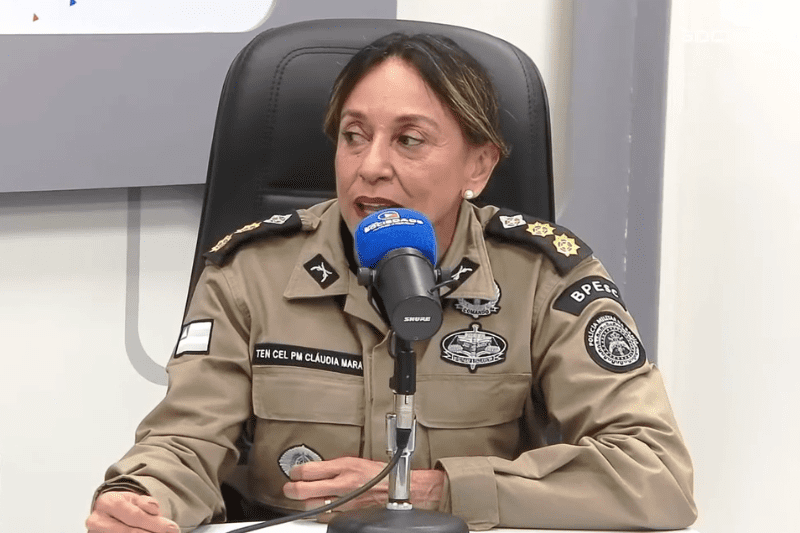 Tenente Coronel Cláudia Mara faz história como a segunda mulher a ...
